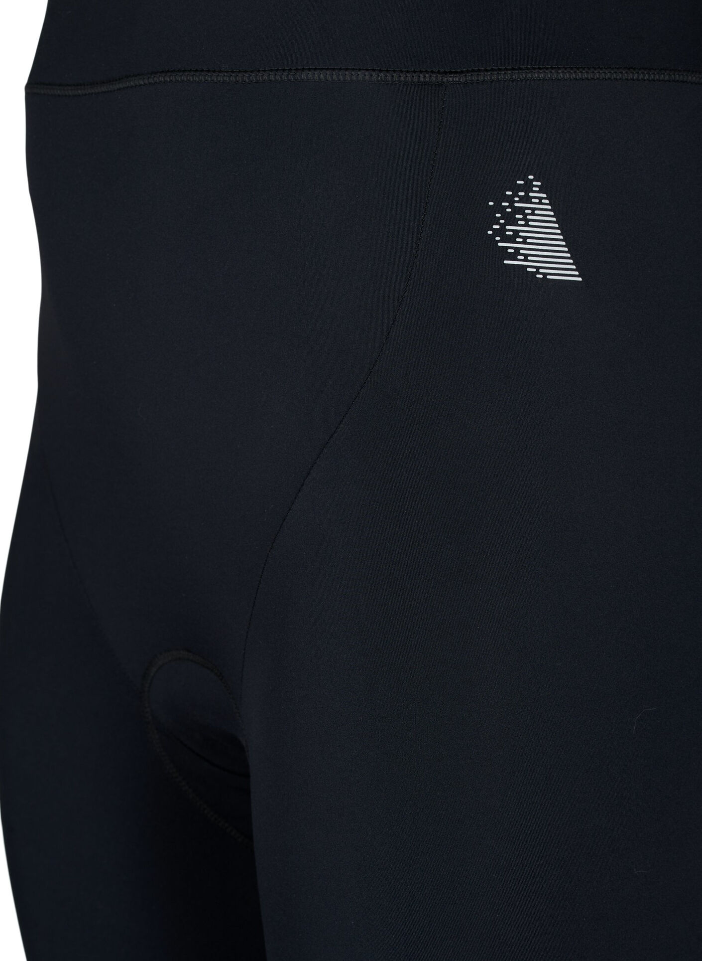 Cykel / spinning shorts - Sort - Str. 42-64 - Zizzi