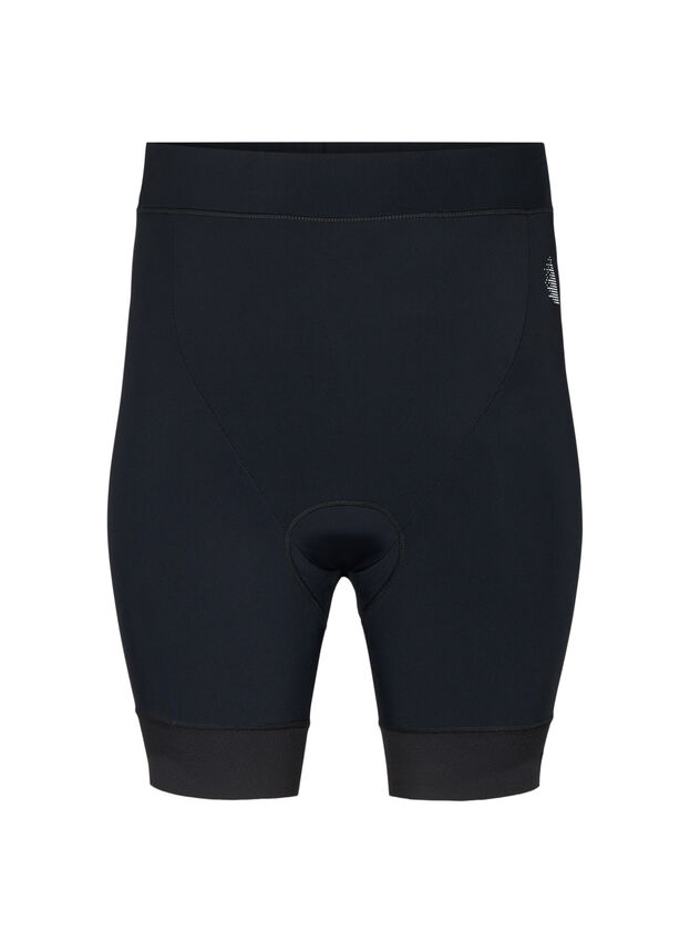 Cykel / spinning shorts - Sort - Str. 40-64 - Zizzi