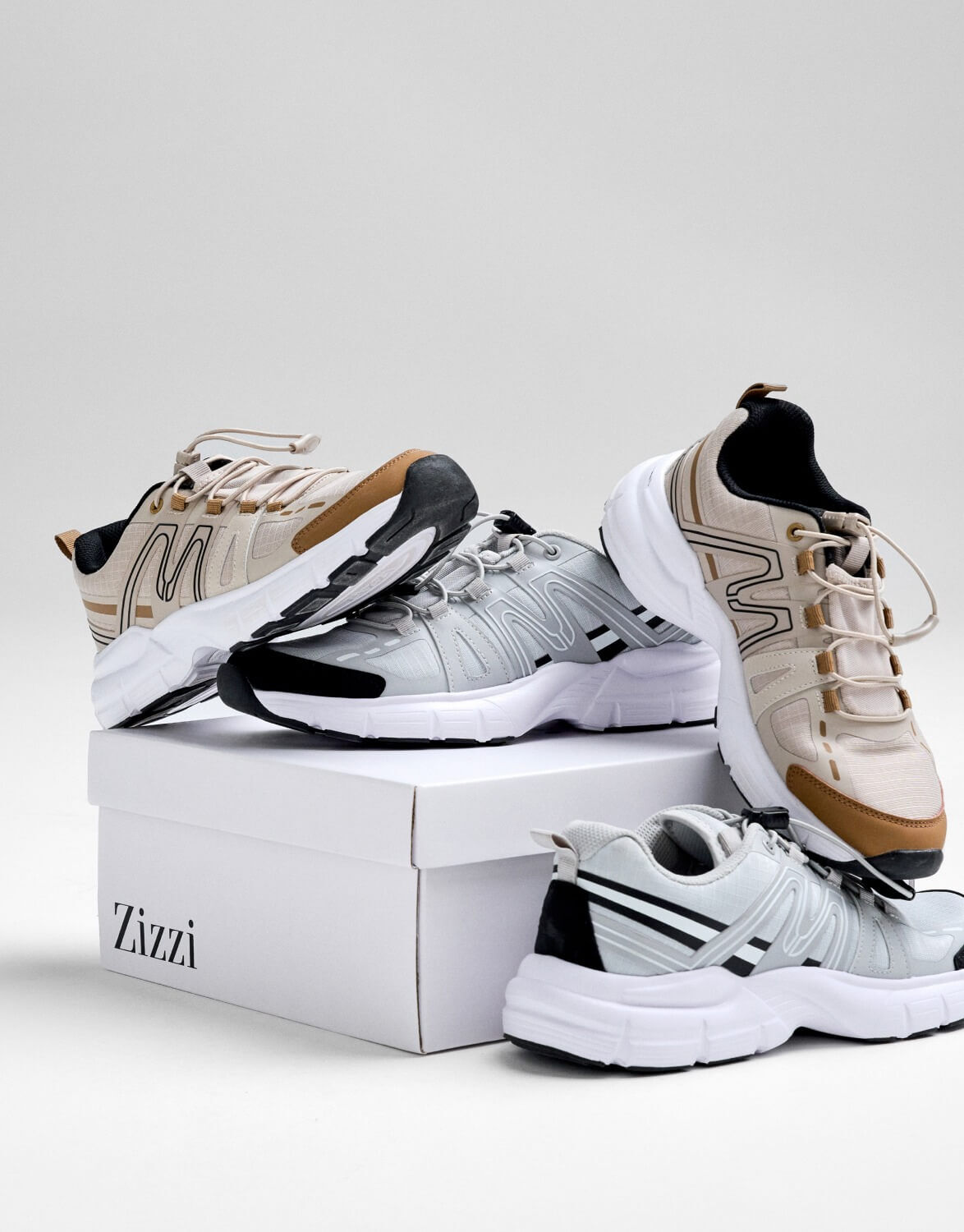 Sneakers Med Ekstra Vidde til Kvinder - Zizzi